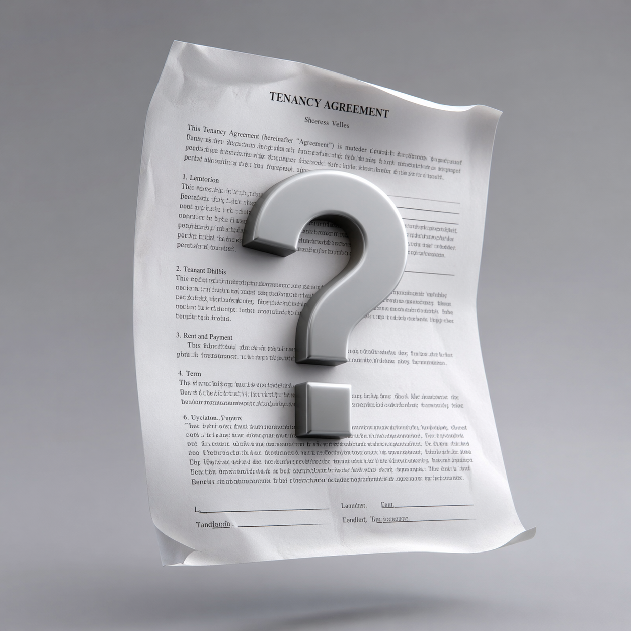 Insurance wording for tenancy agreements?